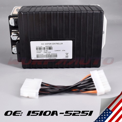 DC Motor Controller 48V 250A 1510A-5251 Fits For Curtis Club Car 1510 ...