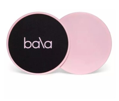 New Bala Pink & Black 7” Aerobic Exercise Workout Slider Discs W/ Mesh ...