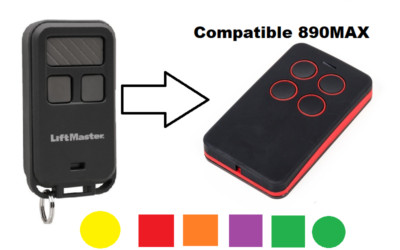 890MAX Liftmaster Universal Remote 371LM, 971LM compatible 823LM | eBay
