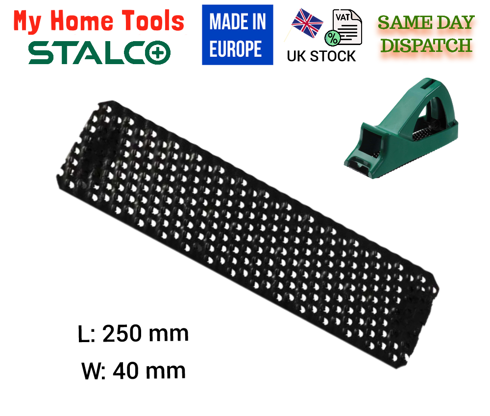 250mm Spare Blades for Multi-Rasp Block Planes Replacement Stalco | eBay