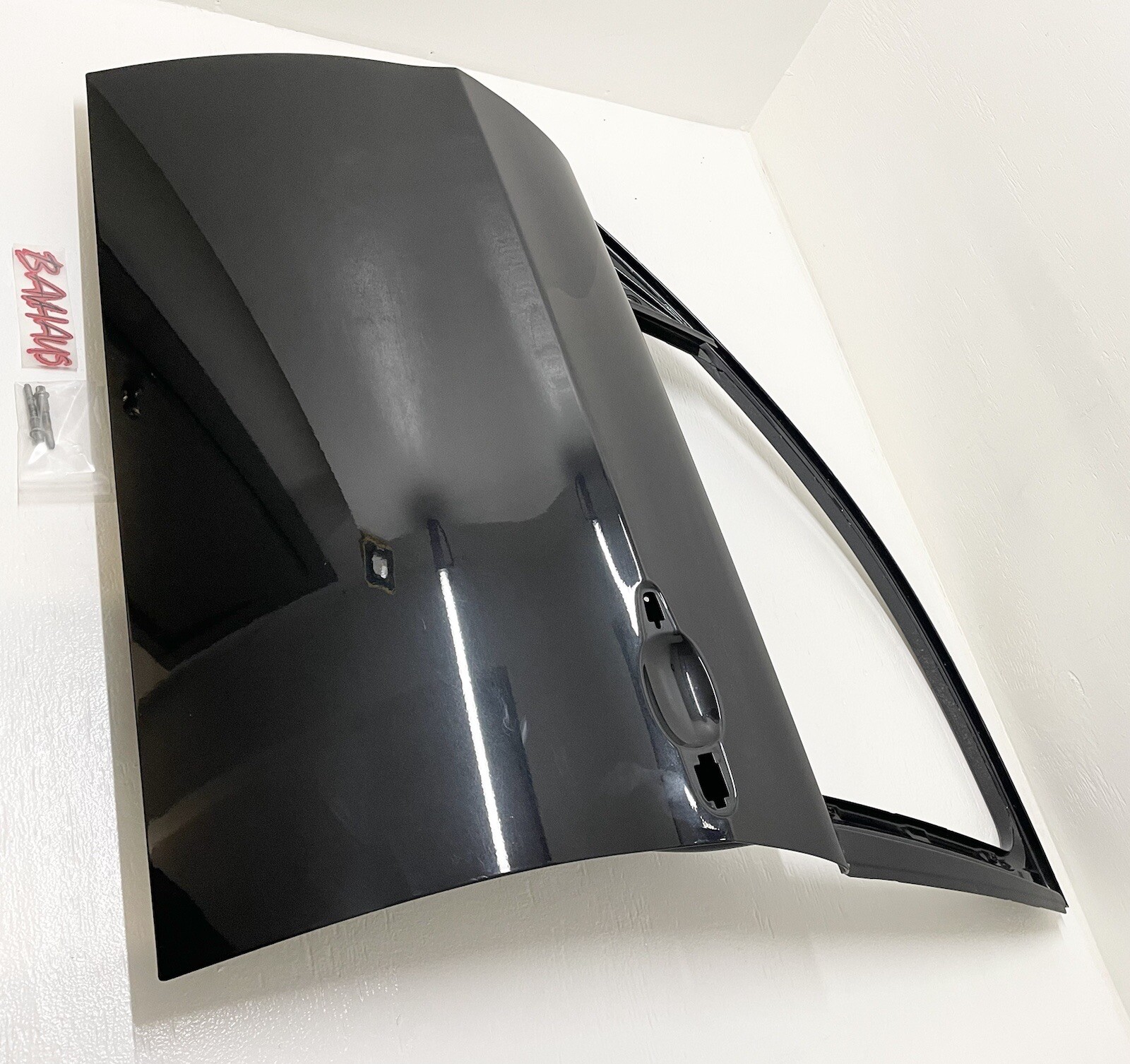 OEM BMW E90 335xi Front Left Door Shell SAPPHIRE BLACK METALLIC ...