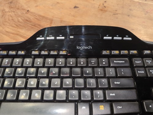 Logitech MK710 Wireless Comfort Ergonomic Keyboard - No USB Receiver ...
