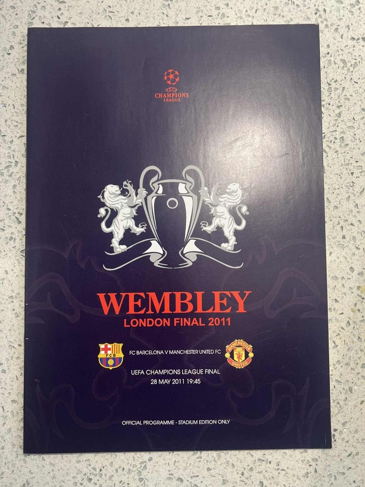 EUROPEAN CUP FINAL PROGRAMMES 1992 onwards - VARIOUS PRICES CHOOSE FROM ...