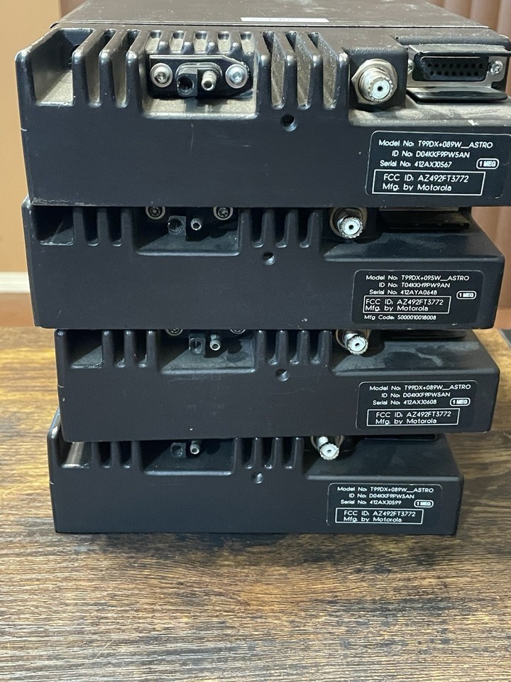 Motorola Astro Spectra VHF-LOT OF 4 Radios | eBay