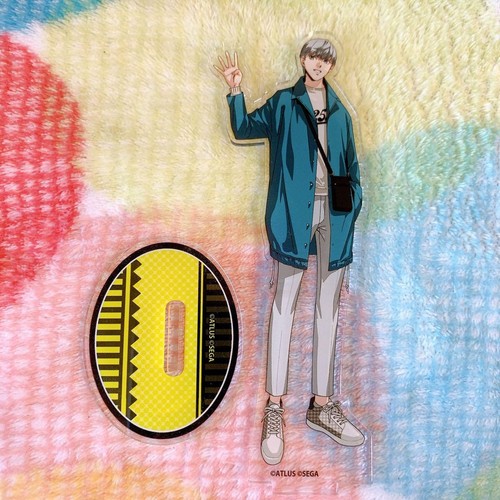 Persona 4 Narukami Yu Acrylic Stand Figure Animax Cafe Used Displayed ...
