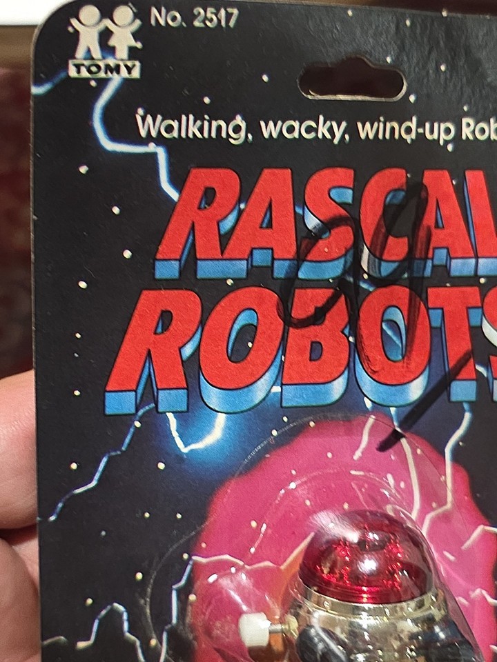 Vintage TOMY Rascal Robot 2517 Walking , Wacky Wind Up NEW | eBay
