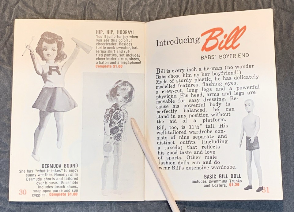 Vintage Babs, Randy, Bill Fab-Lu Babs Fashion Catalog, Scottie Dog ...