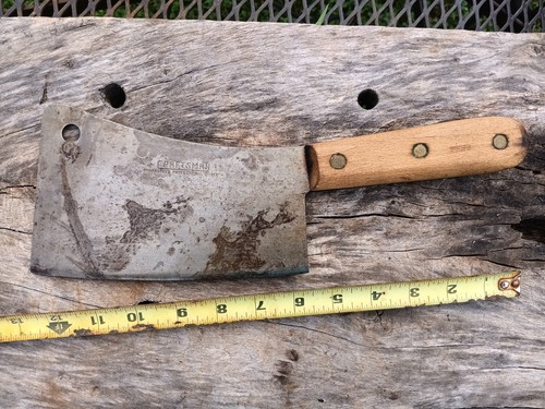 Vintage Craftsman Meat Cleaver | eBay