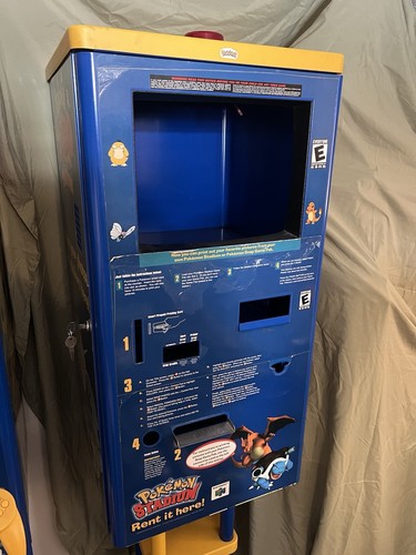 Pokemon Snap Station Blockbuster Nintendo 64 Kiosk Shell Gutted Display ...
