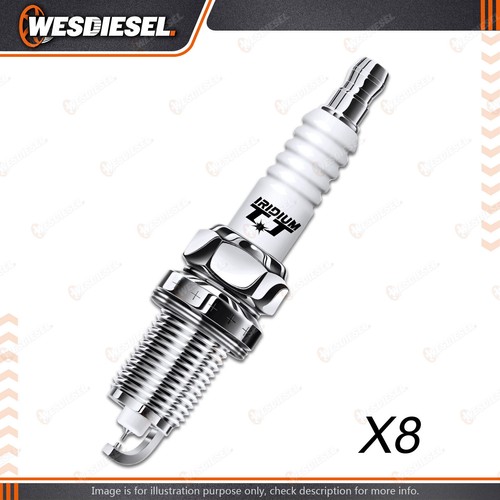 8 x Denso Spark Plugs Reference NGK FR5CP FR5EI FR5FI HAMPFR5CI11G ...