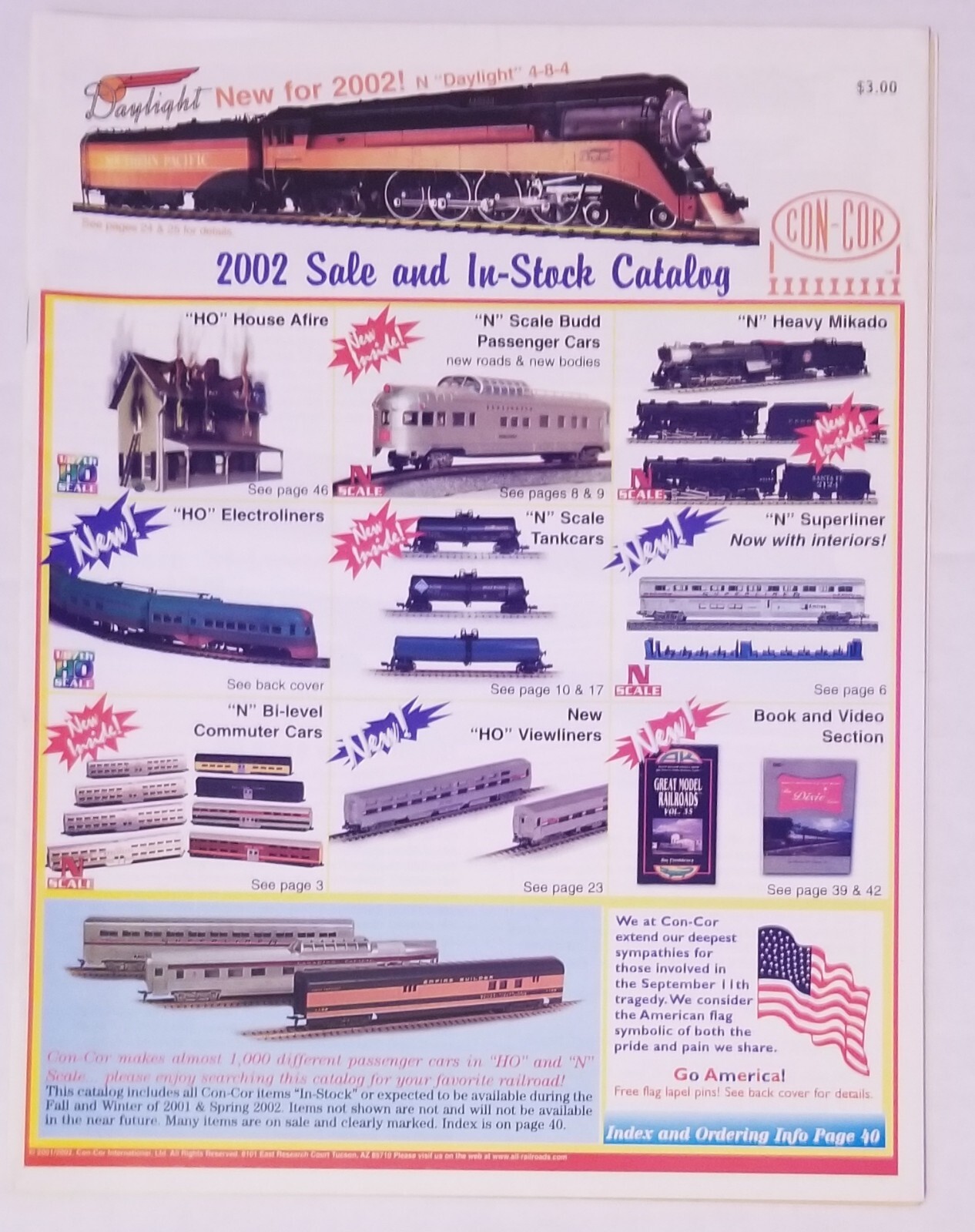 Vtg 2002 Con-Cor Models Components HO Scale Railroads Catalog Daylight ...