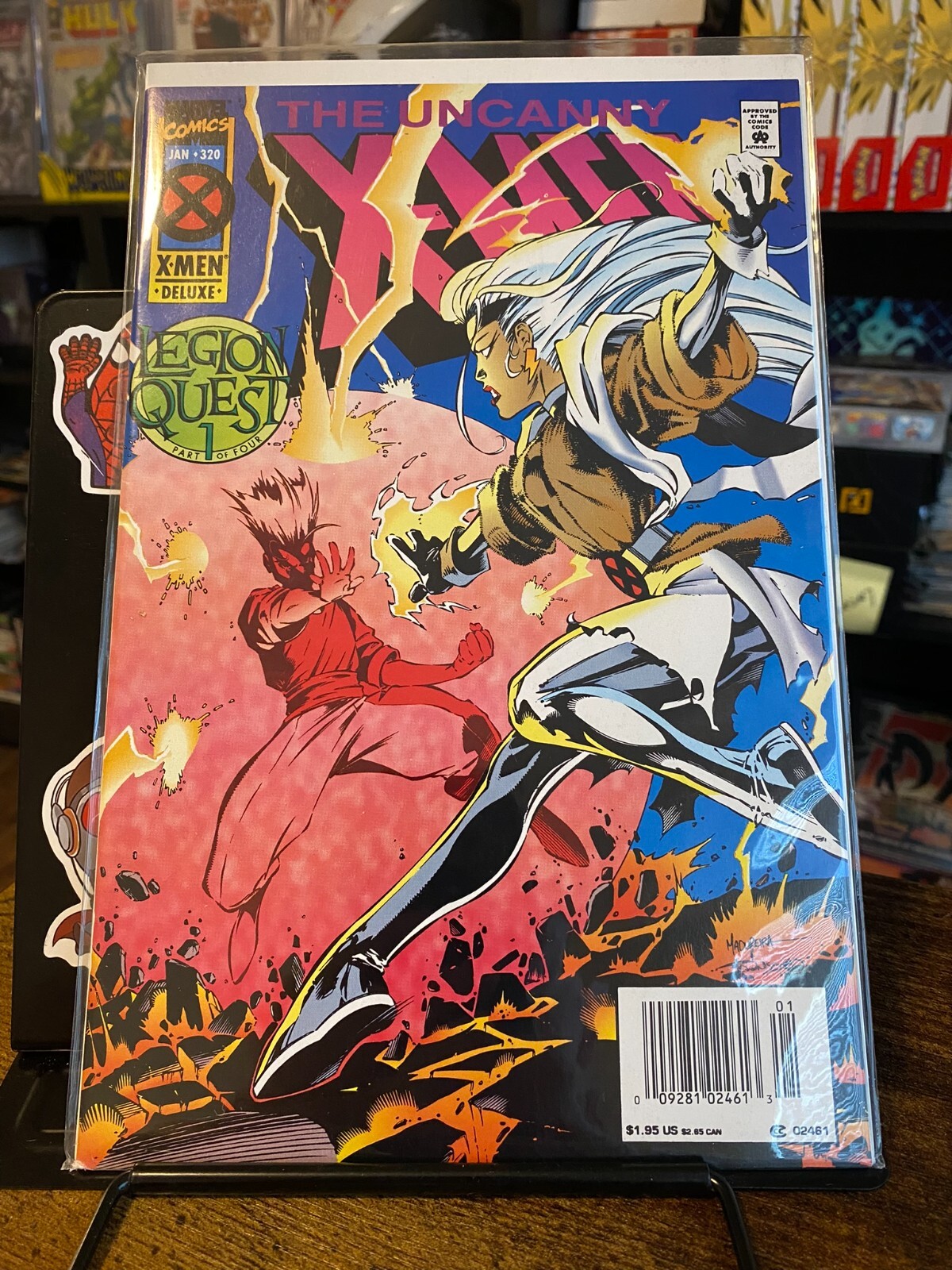UNCANNY X-MEN #320 (1995) Marvel Comics Legion Quest Part 1 Key Issue ...