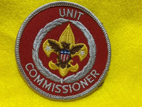 (116) Boy Scouts - 1990's UNIT COMMISSIONER position patch | eBay
