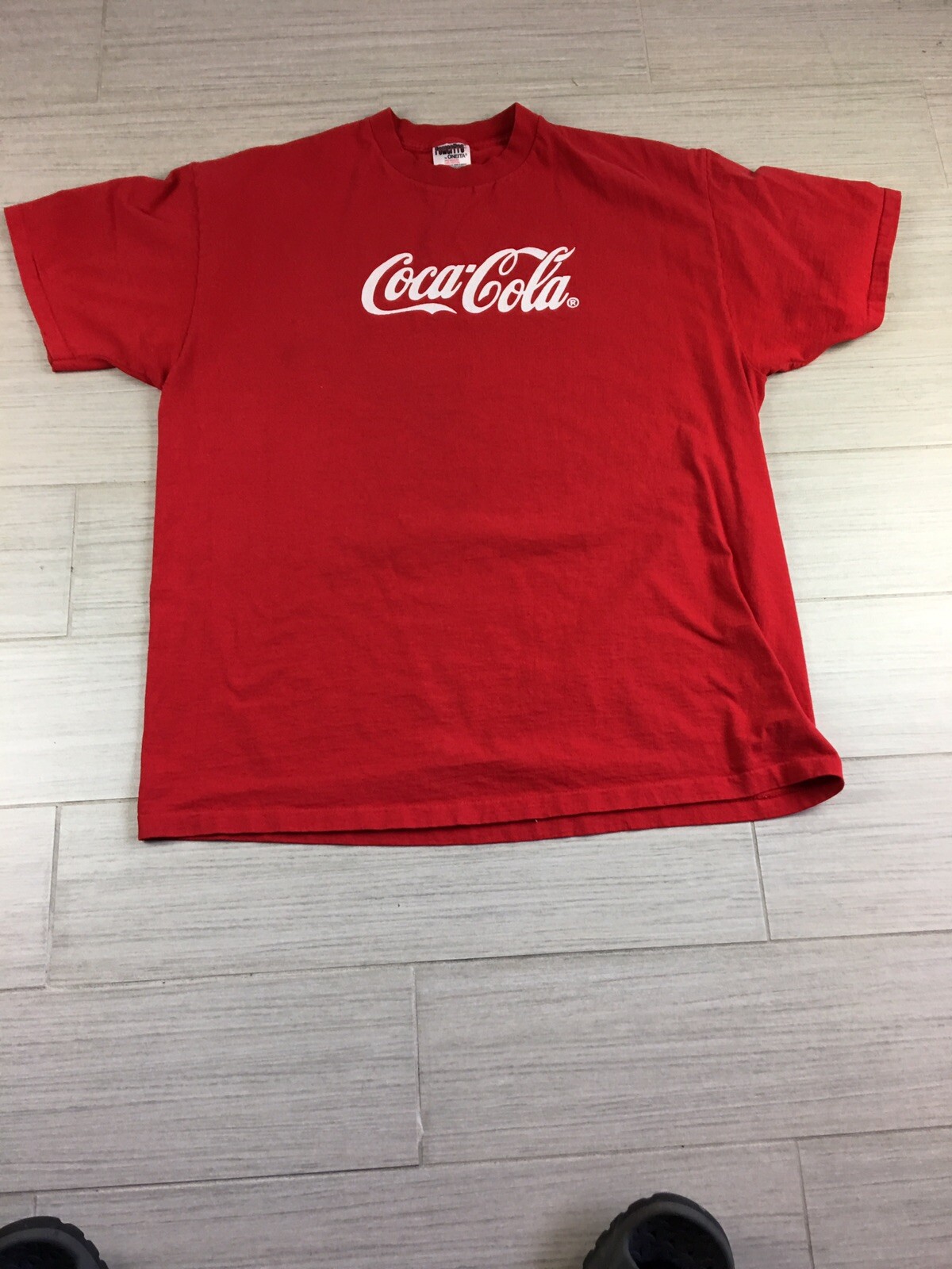 Enjoy Coca Cola Red Color Vintage T- Shirt Size: XX… - Gem