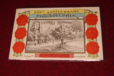 225th Anniversary of the Founding of Philadelphia Pennsylvania Postcard ...
