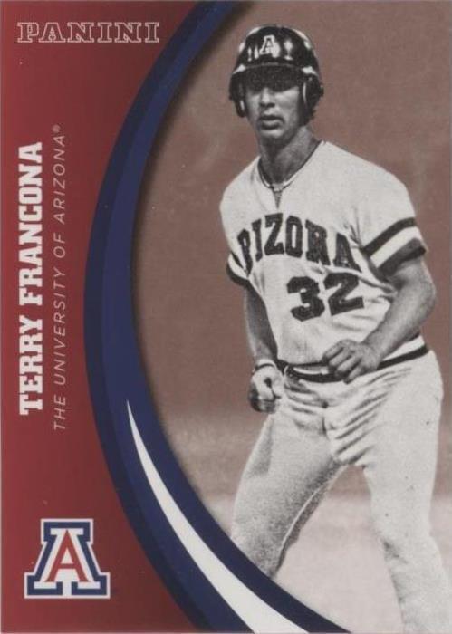 2016 Panini University of Arizona - Terry Francona #35 for sale online ...