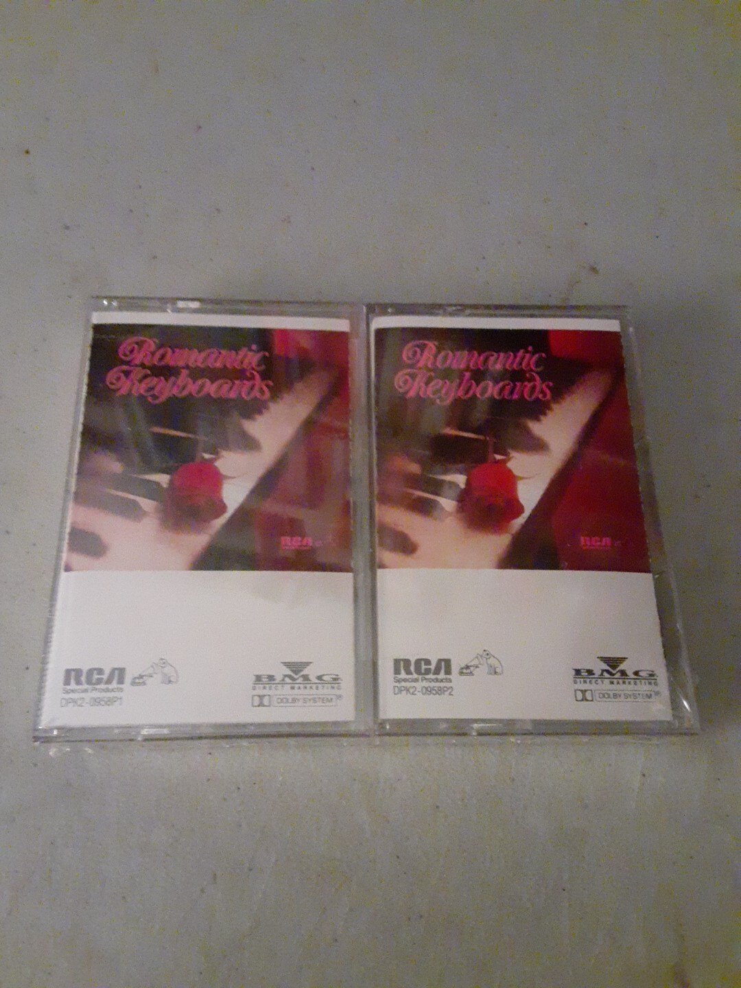 Various - Romantic Keyboards (2 Cassettes, 1991) Brand New, Sealed, BMG ...