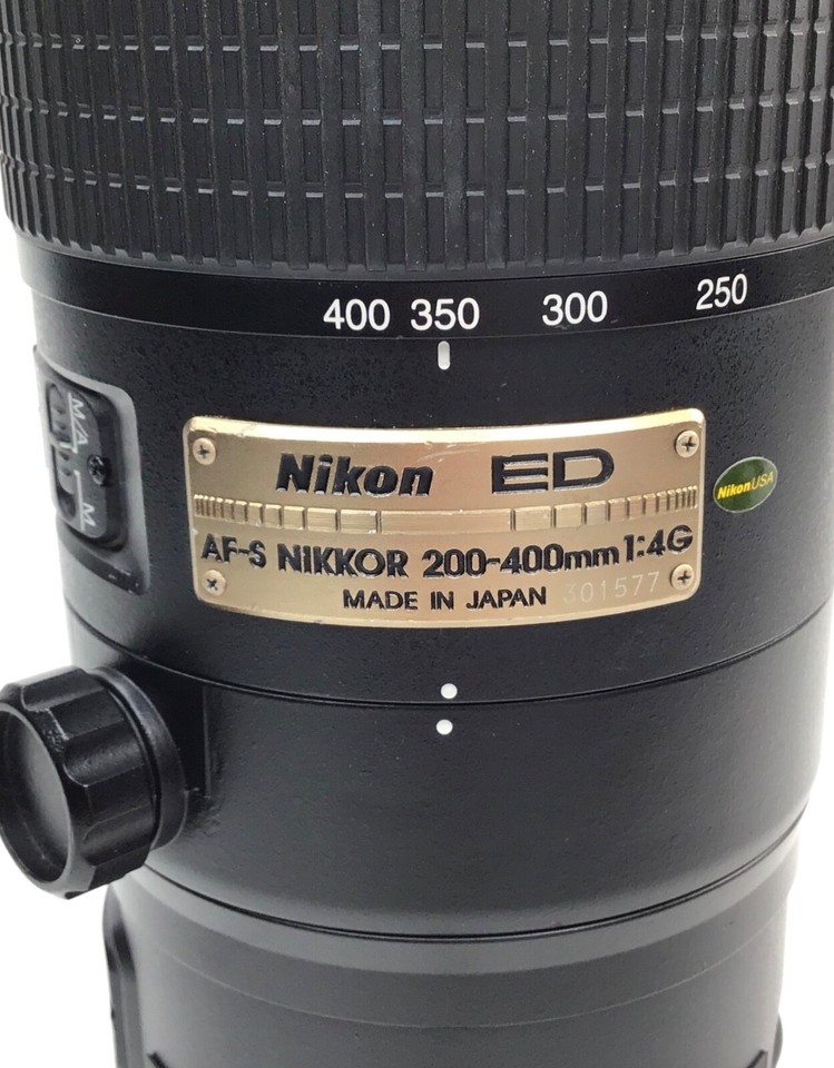 Nikon AF-S Nikkor 200-400mm f/4G IF-ED VR Lens 301577 | eBay