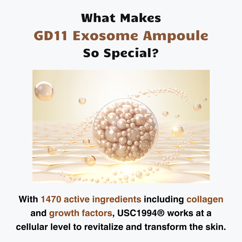 GD11 Premium Rx Exosome Treatment Korean Stem Cell Skin Transforming ...