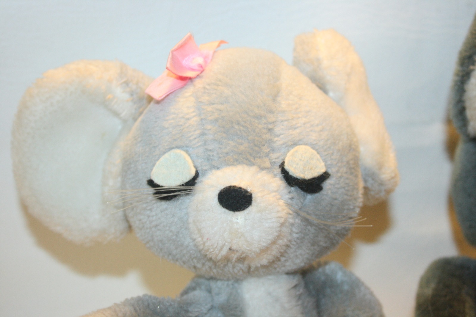 Vintage DAKIN Pair HUGGING Mice Mouse Plush Stuffed Animal 1976 RARE | eBay