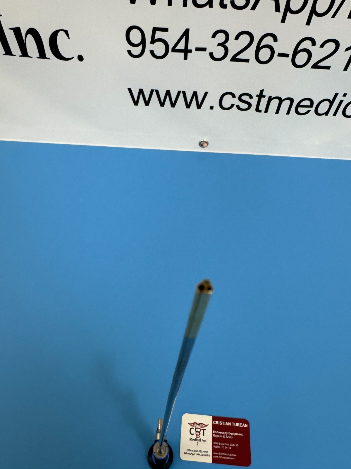 Olympus WA02946A Dual Channel Semi-rigid Ureteroscope Case for sale ...