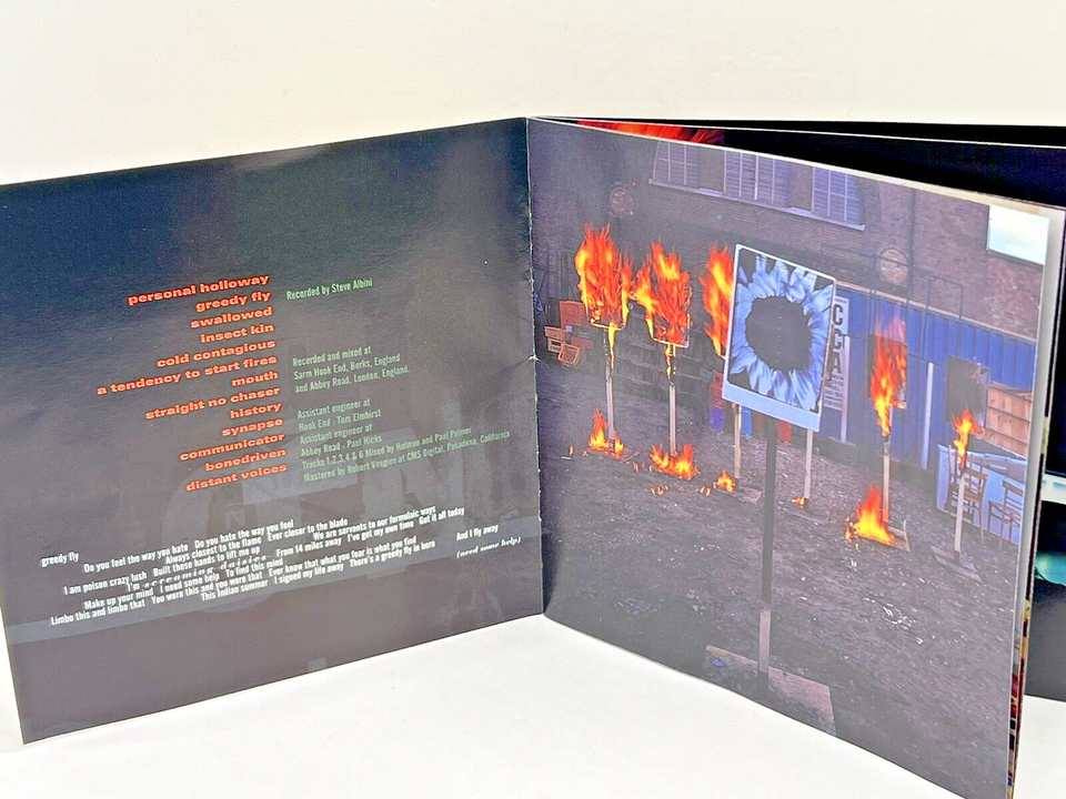 Razorblade Suitcase - BUSH CD 1st release 1996 Gavin Rossdale Liner ...