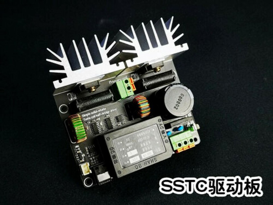 SSTC Solid-state Tesla Coil half-bridge Integrated Finished Driver ...