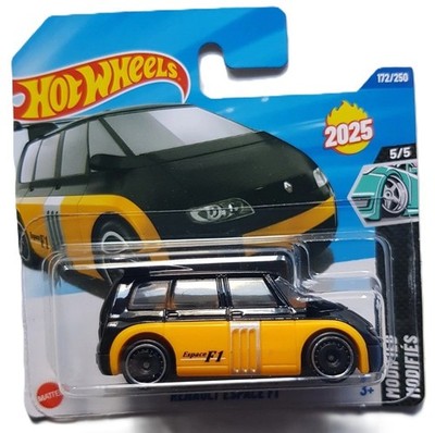 HOT WHEELS RENAULT ESPACE F1 New For 2025 MODIFIED #172 Black MINT ...