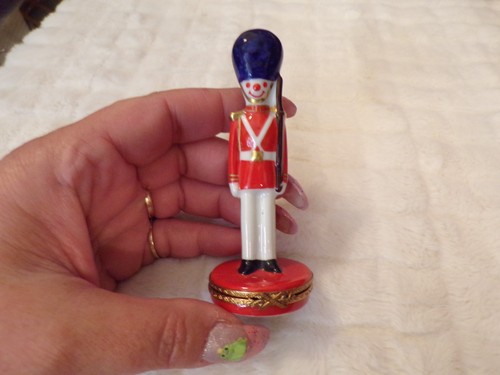 Toy Solider Limoges Trinket Box | eBay