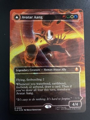 Avatar Aang (Raised Foil) #363 MTG A:TLA | eBay