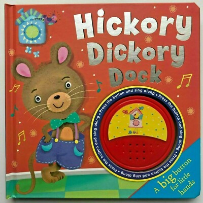 Baby/Children Hickory Dickory Dock Big Button Sound book Hardback Igloo ...