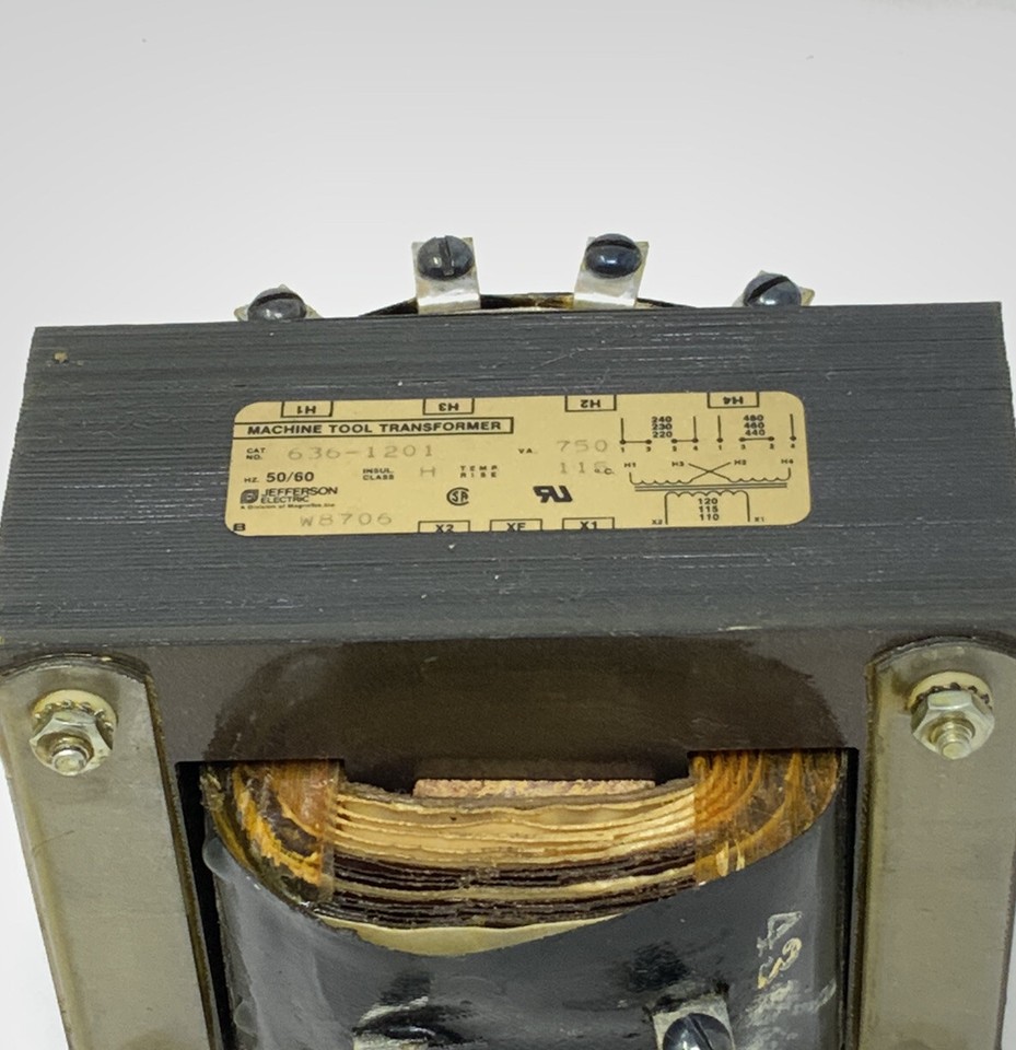 Jefferson Electric Cat 636-1201 220/440 PRI 110 SEC 750VA Control ...