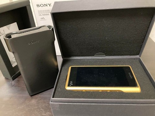 SONY NW‐WM1ZM2 WALKMAN Gold 256GB WM1 Series Hi-Res Portable Audio ...