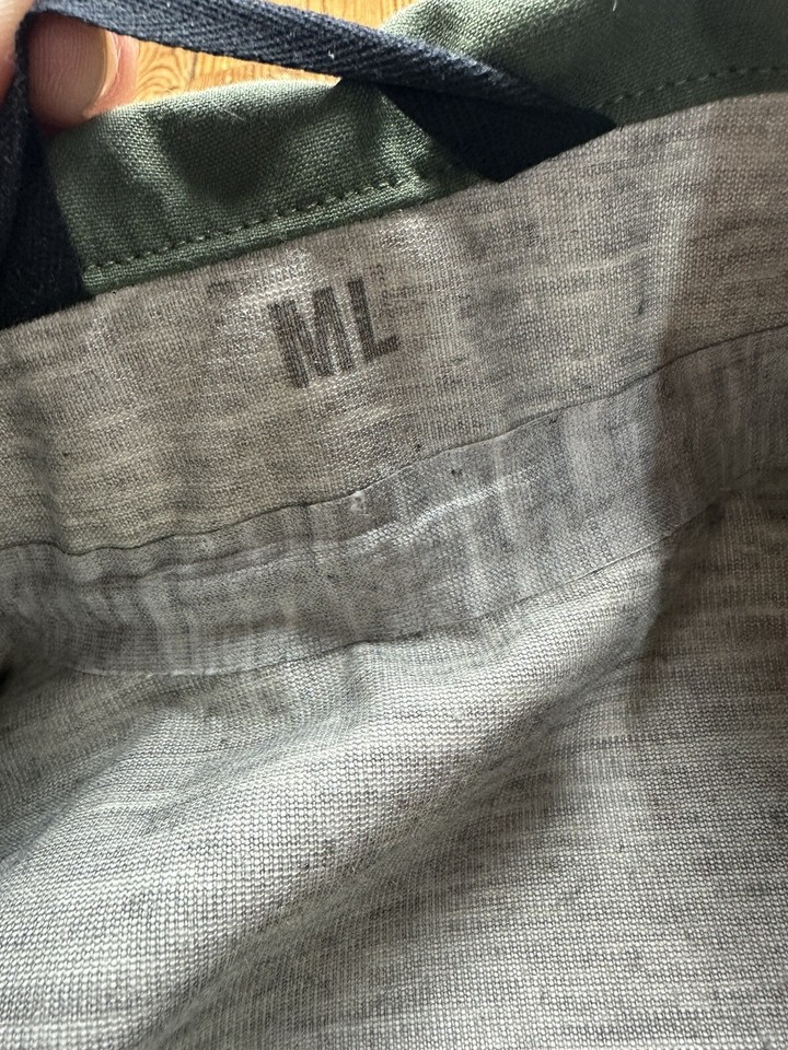 Military Propper Nomex Gore-Tex Green Outer Shell Jacket MEDIUM LONG ...