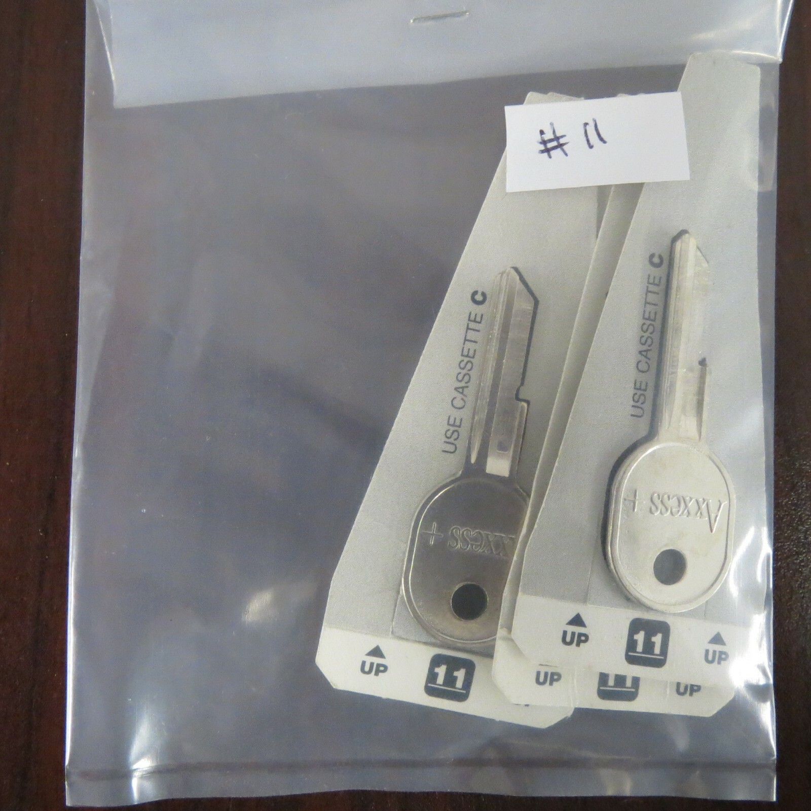 (5) Axxess #11 Key Blank uncut keys Locksmith Key shop (pack of 5) | eBay