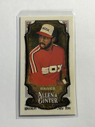 2024 Topps Allen & Ginter Mini Harold Baines #338 Chicago White Sox | eBay