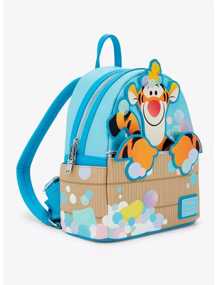 Loungefly Disney Winnie the Pooh Tigger Bathtime Mini Backpack ...