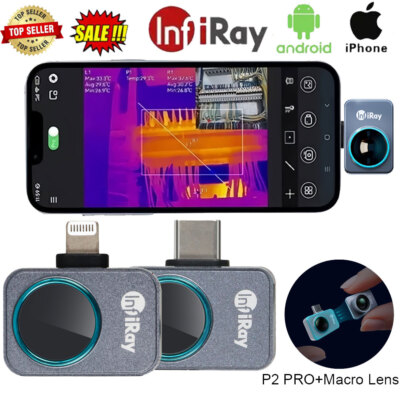 InfiRay P2 Pro Infrared Thermal Imaging Camera with Macro Lens For IOS ...