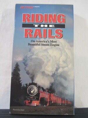 VHS - RIDING THE RAILS 4449 Daylight Steam Engine 1993 Skyfire, 30 ...
