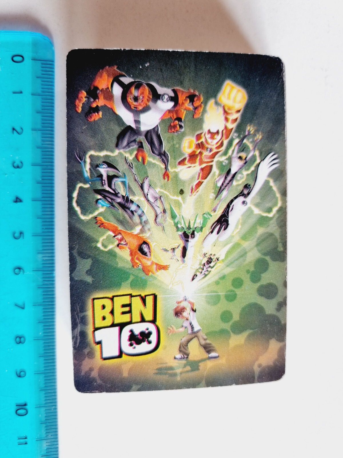 Cards from Game Ben 10 Escape Fury Poker Original Vintage Playing Cards ...