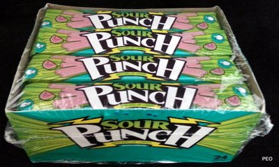 Sour Punch Straws Watermelon Candy Bulk 24 count Candies Straw ...