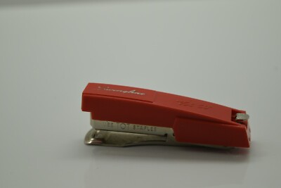VTG Stapler Swingline Tot 50 RED Long Island NY Made in USA RETRO ...