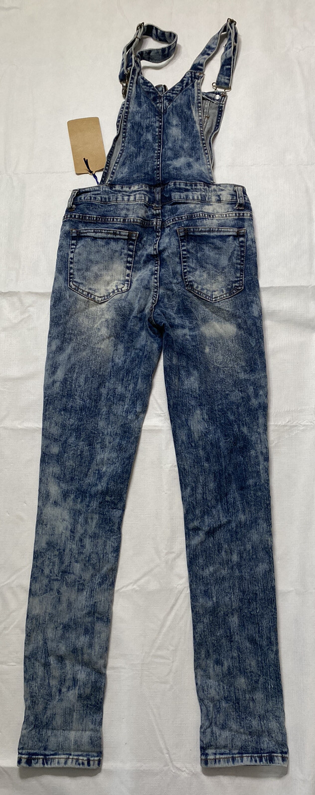 Highway Jeans Denim Overalls Junior’s Size 9 Slim Straight Leg Stretch ...