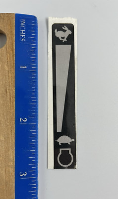 NOS Snapper OEM 7105770YP Engine Speed Decal | eBay
