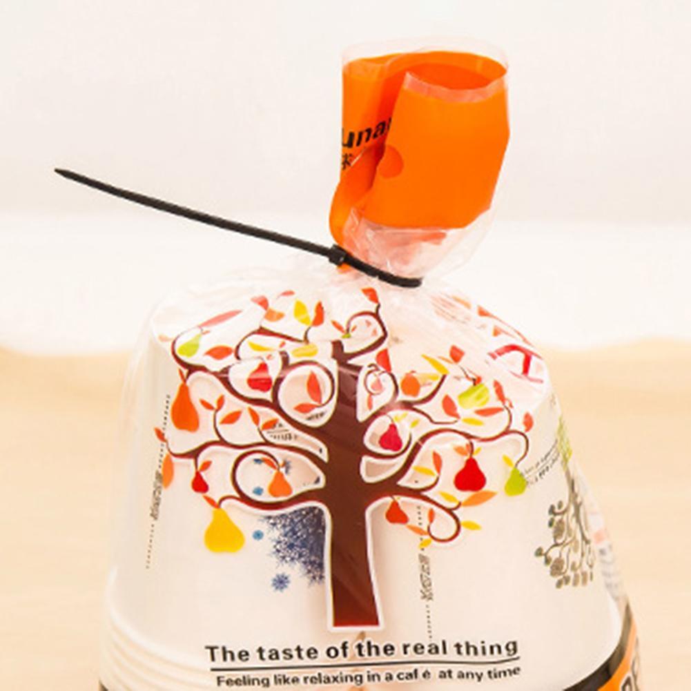 AU 100pcs Self-locking Nylon Cable Ties Plastic Wires Wrap Zip Ties ...