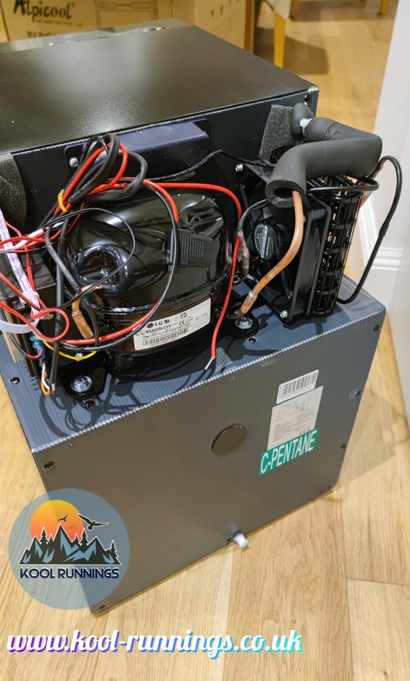 Genuine Alpicool CR50X 12V 24V LG Compressor 50 Litre Fridge Freezer ...