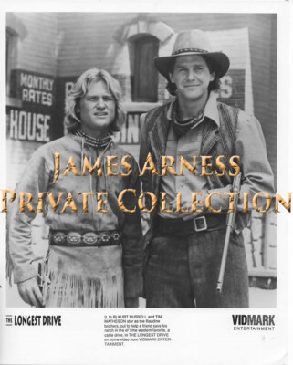 James Arness Gunsmoke Marshal Dillon The Longest Drive Kurt Russell ...