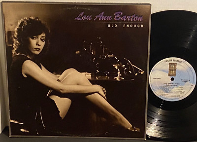 LOU ANN BARTON Old Enough 1982 ASYLUM Blues Rock LP VG+ Play Tested | eBay
