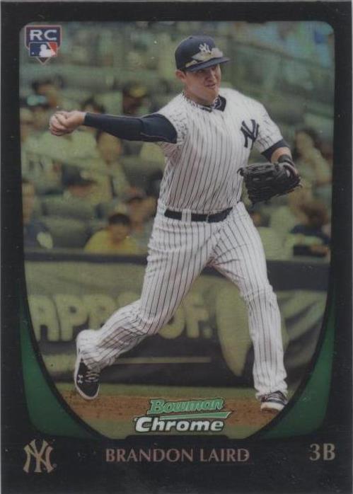 2011 Bowman Draft Picks & Prospects - Chrome Brandon Laird #26 ...