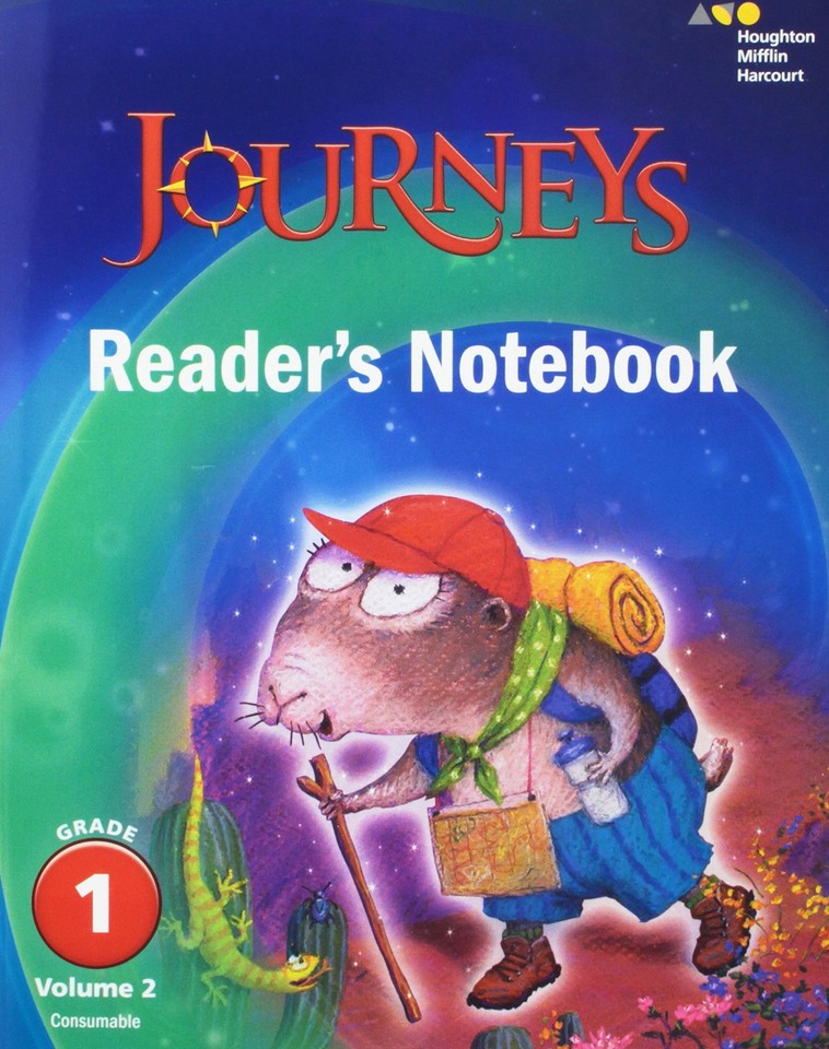 Reader's Notebook Volume 2 Grade 1 (Journeys) - stationery Houghton ...